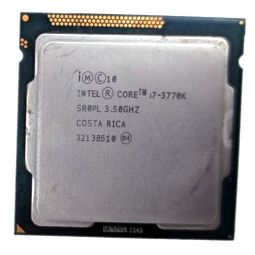 Intel Core i7-3770K 3.50GHz 8MB Quad-Core LGA 1155/Socket H2 CPU ...