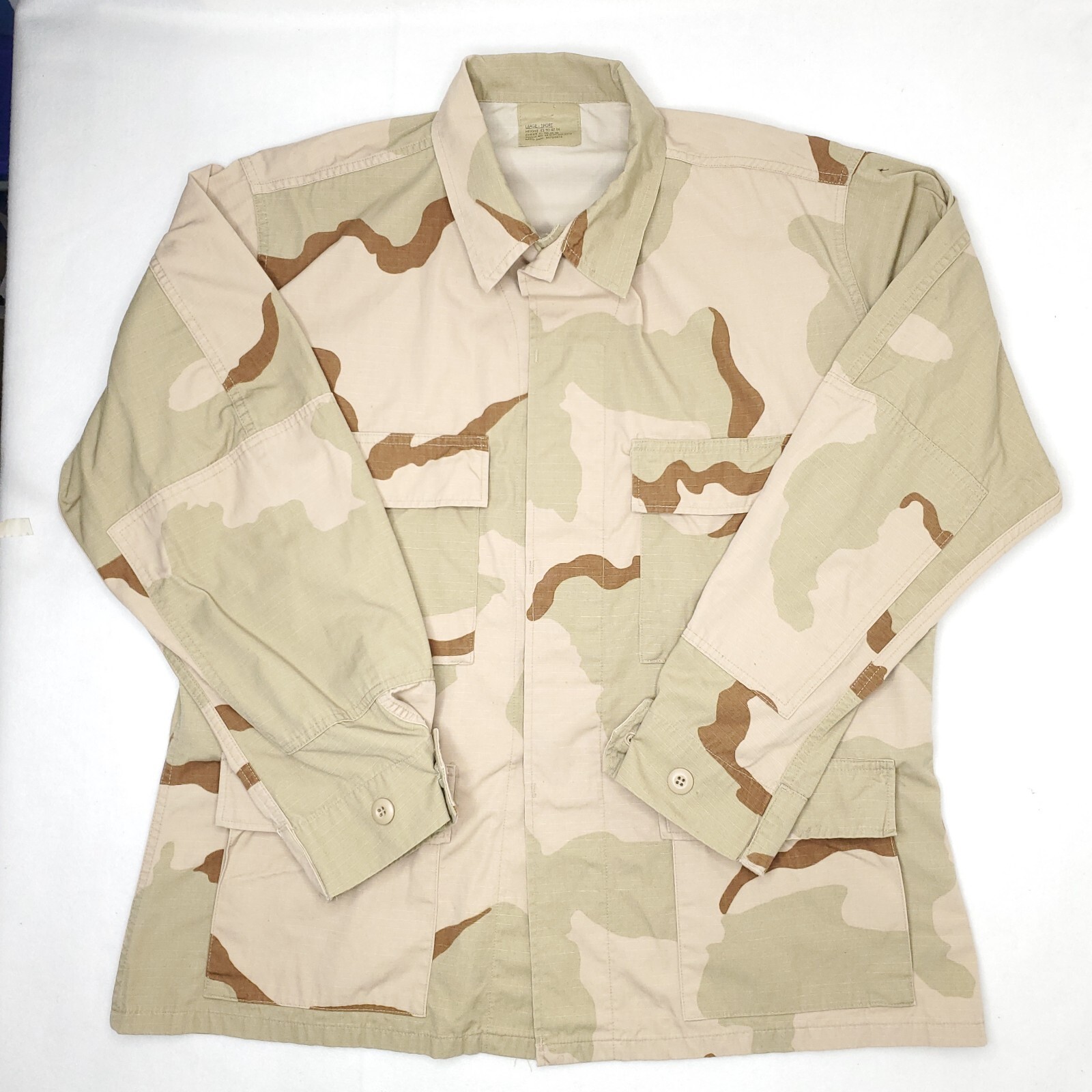 US Air Force Desert Camouflage Combat Jacket/Coat Mens Size L Large ...