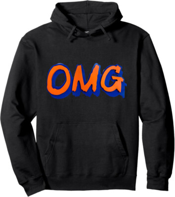 New York OMG - Top Aligned Design OMG New York Unisex Hooded Sweatshirt ...