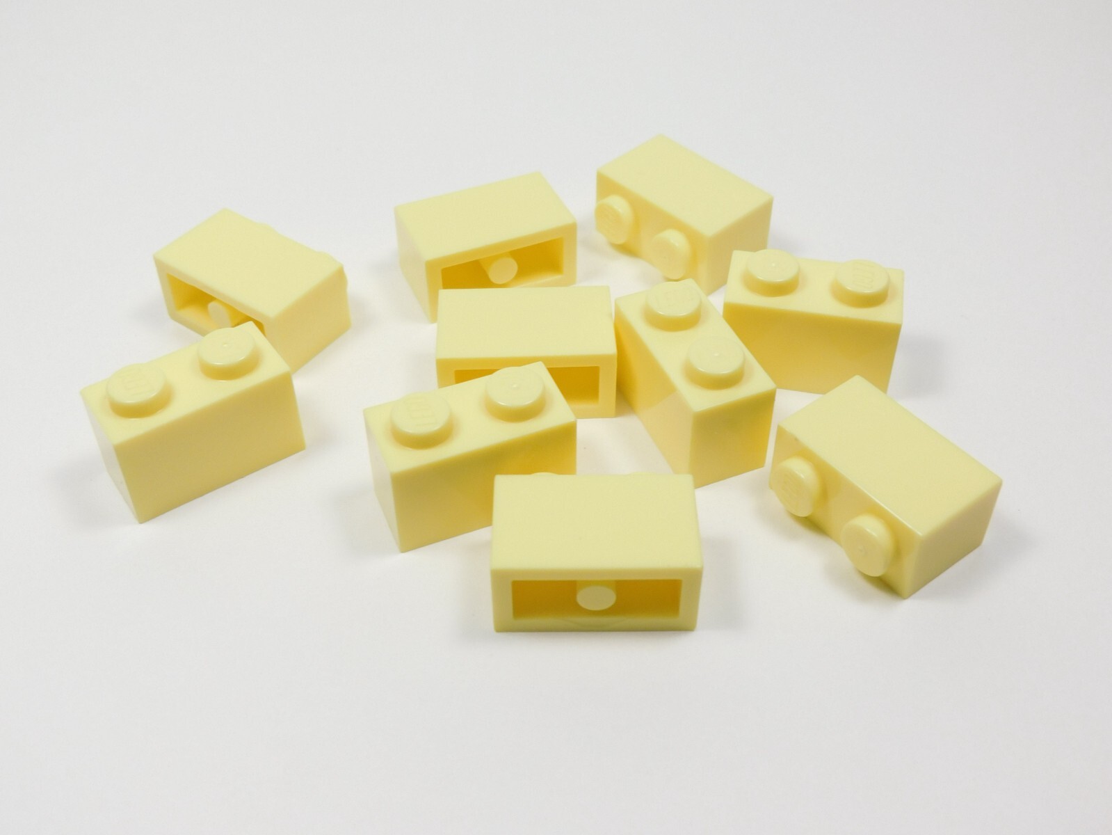 LEGO Lot of 10 Cool Yellow 1x2 Bricks D4 | eBay