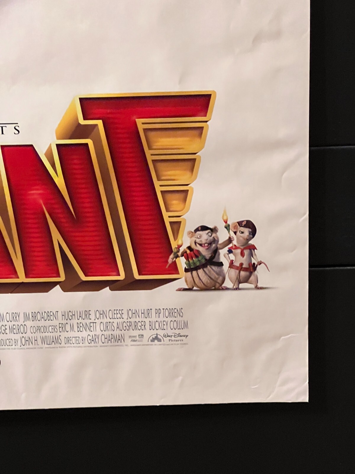 Valiant Movie Poster 27x40 D/S original and authentic movie theatre ...