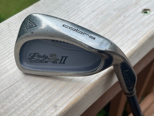 Lady Cobra II Oversize Single 4 Iron - IQ System Ladies Flex Graphite ...