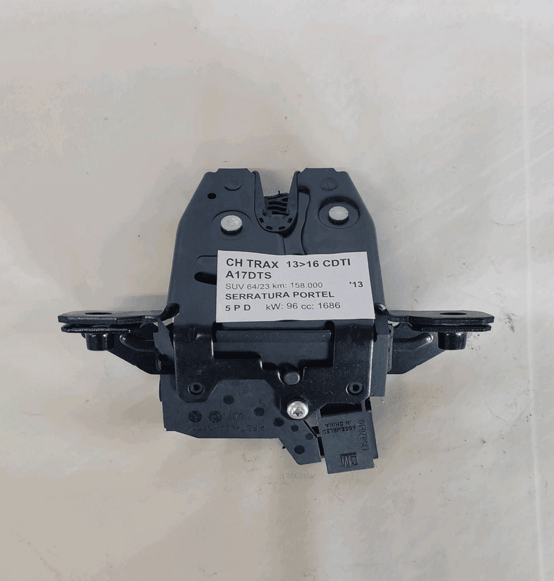 13511954 Serratura portello post. OPEL MOKKA X 1.4T ECOTEC (103Kw) S&S ...