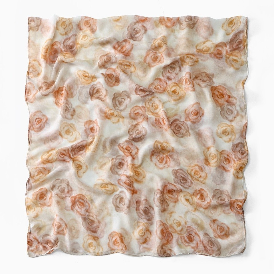 Poolside Coverup Voile Scarf Beach Shawl Elegant Feminine Design Ample ...