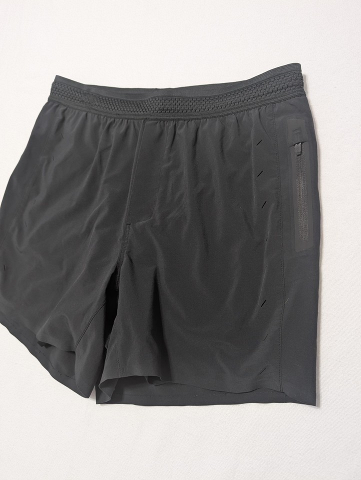 Ten Thousand Men’s Size M Black 5” Session Shorts Lined Gym Running ...