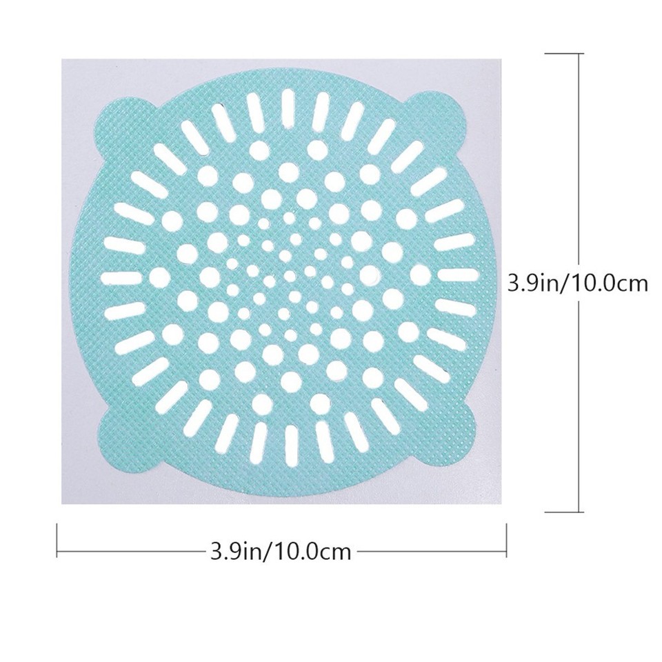 30 Pcs Disposable Sink Strainer Sticker Floor Drain Hair Filter Sticker ...