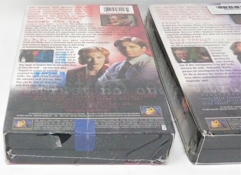 The X Files VHS Tapes | eBay