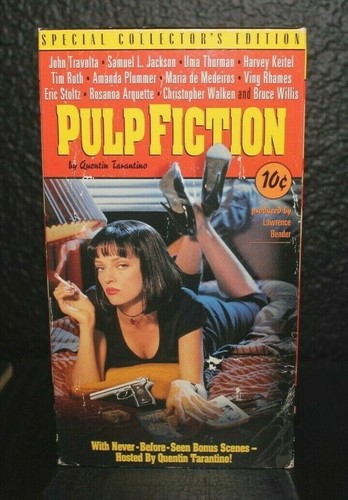 Pulp Fiction Special Collector's Edition VHS Movie Tape | eBay UK