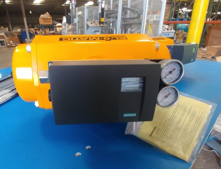 Triac 4" 150# SS Ball Valve/Actuator/Positioner - New Surplus | eBay