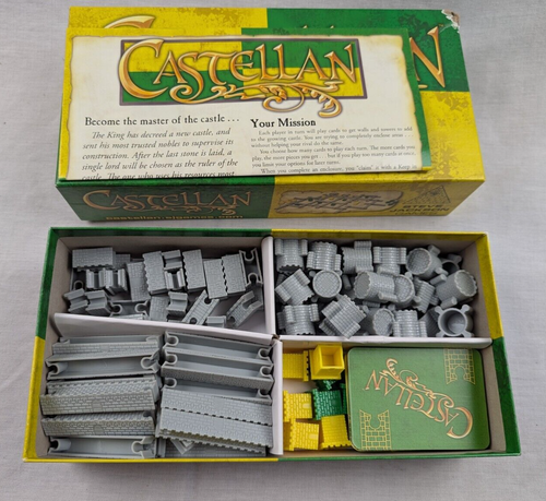 Castellan board game Green/Yellow 1st Edition 1st Printing 2013 Steve ...