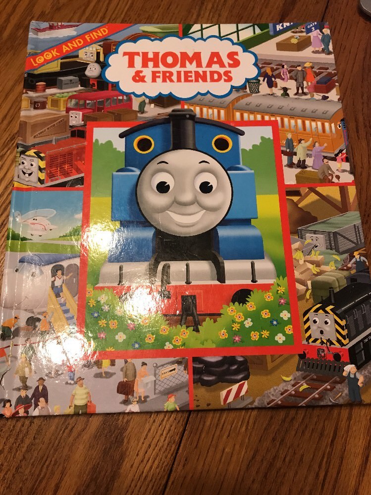 Thomas the Tank Engine & Friends- Look and Find (2007, Hardcover) SHIPS ...