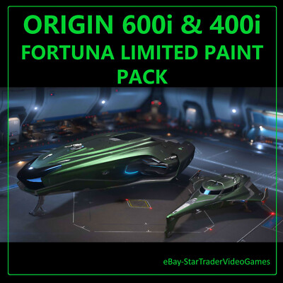 STAR CITIZEN PAINTS - ORIGIN 600i & 400i FORTUNA LIMITED PAINT PACK ...