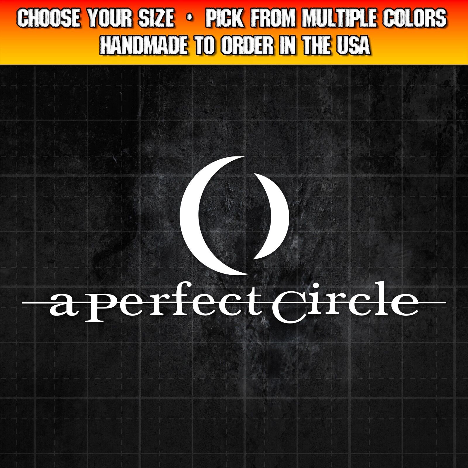 A Perfect Circle Decal for Cars, Trucks, Laptops - Rock Music Decal ...