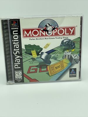 Monopoly (Sony PlayStation 1, 1998) - PS1 - Complete Tested ...