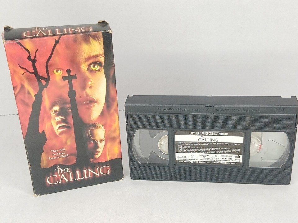VTG VHS The Calling 2001 Horror Laura Harris Nick Brimble Horror Cult ...