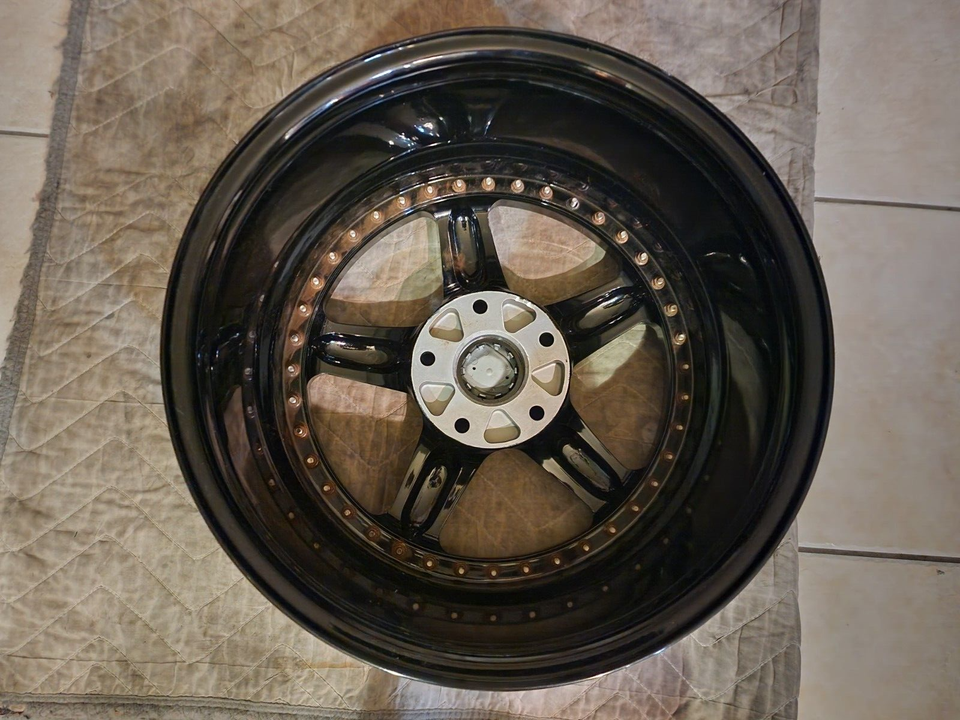 KINESIS K58 AUTHENTIC 18" WHEEL TIRE & CENTER CAP SET FOR PORSCHE 996 ...