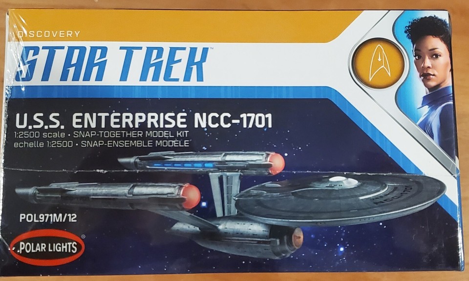 Star Trek Discover USS Enterprise Model Kit | eBay