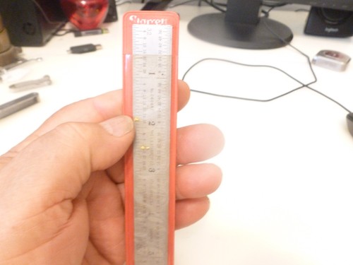 L.S. Starrett 6" Ruler No. C604RE Made in USA | eBay