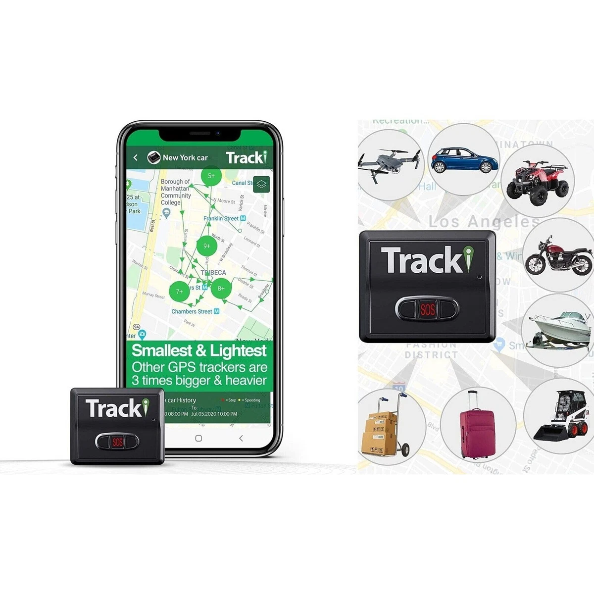 Tracki 2023 4G Model Mini Real Time GPS Tracker By The, 43% OFF