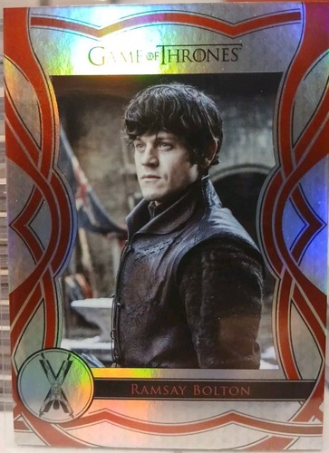 Game Of Thrones Complete Series The Cast Insert C65 Ramsay Bolton/Iwan ...