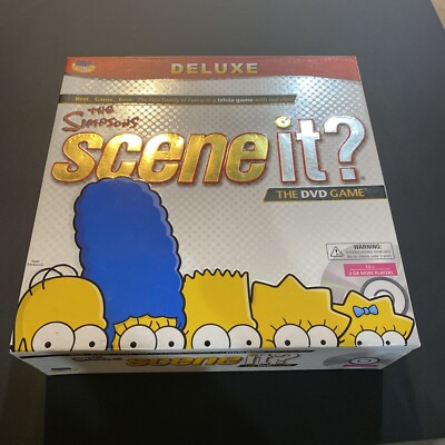 The Simpsons Scene It Deluxe Dvd Trivia Game COMPLETE 2009 | eBay