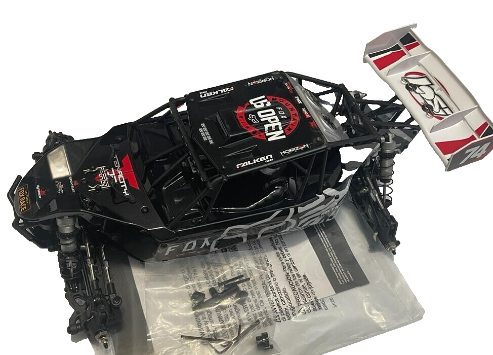 Losi Tenacity DB PRO 1/10 4wd Buggy Roller Slider Chassis Cage/Bod ...