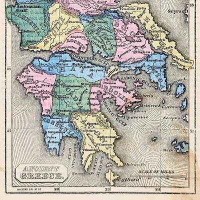 1900-Now - Map Of Greece