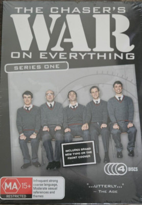 Chaser's War on Everything - Series 1 DVD Set Sealed + Free Post" | eBay