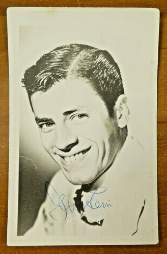 Jerry Lewis Signed Autographed Vintage Photo Postcard with JSA COA | eBay