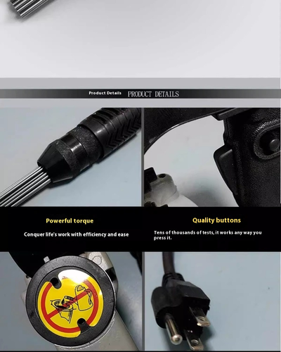 220v Electric Rust Remover Handheld Rust Removal Gun Needle Rust ...