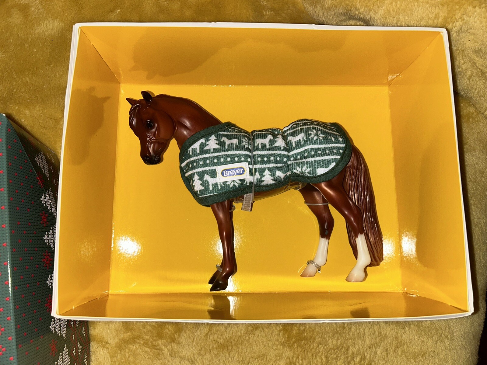 Breyer Christmas Web Special, Chestnut on Bouncer Mold | eBay