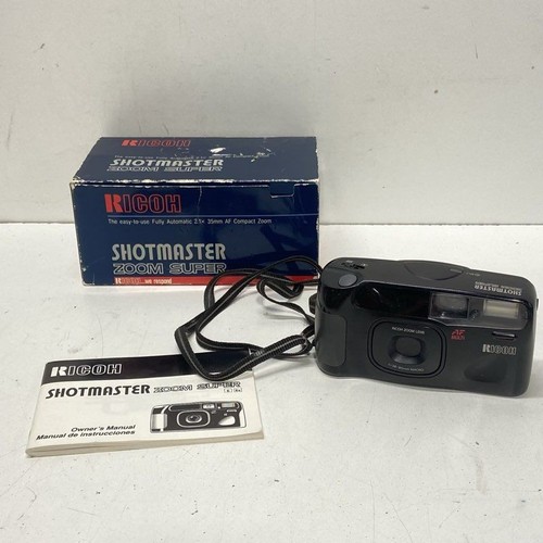 Ricoh Shotmaster Zoom Super 35mm Point & Shoot Camera | eBay