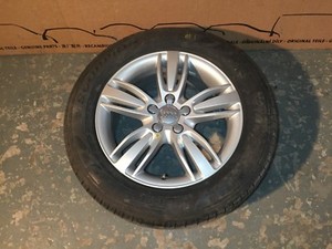 Audi Q3 Genuine 5 Spoke 17” Allow Wheel 8U0601025A Tyre size 235/55/R17 ...