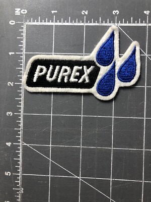 Vintage Purex Logo Patch à Linge Produits Détergents Propre Vêtements ...