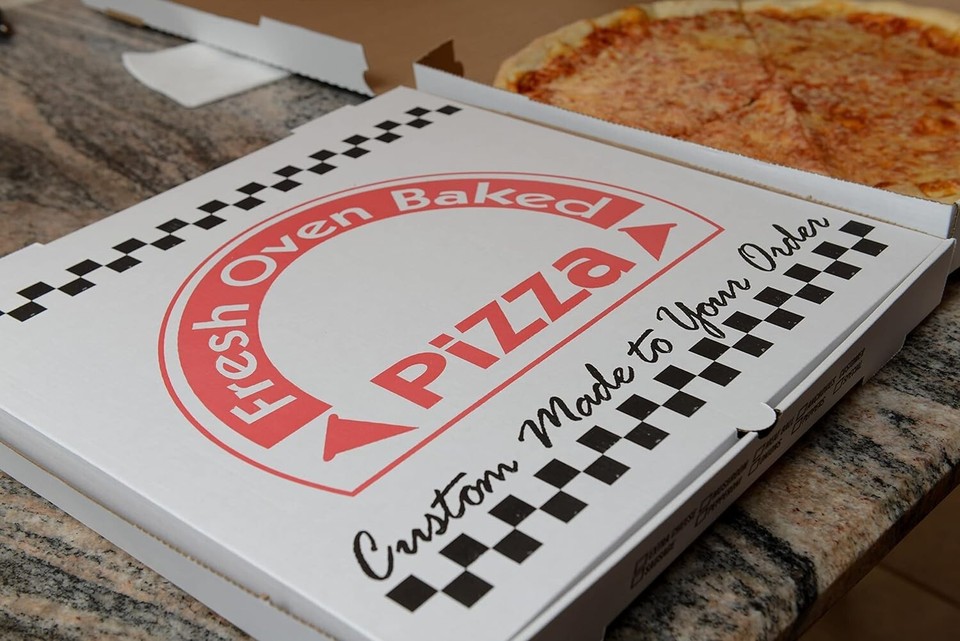 18x18 inch White Corrugated Cardboard Pizza Boxes 5pcs | eBay