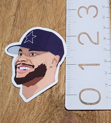 🏈DAK PRESCOTT Sticker DALLAS COWBOYS Sticker NFL Laptop Sticker COWBOYS ...