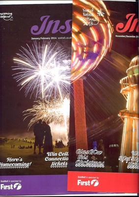 First Bus Scotrail Insight Christmas Glasgow 2013 8 pages winter x2 ...