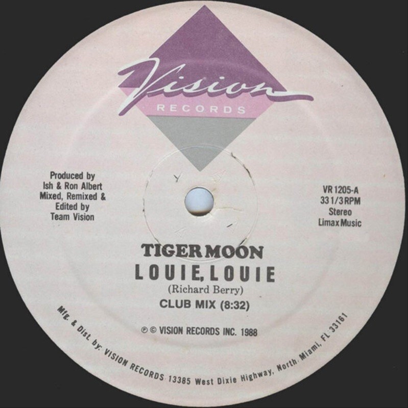 Tiger Moon Louie, Louie Vision 33RPM 12" | eBay