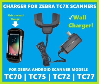 Charger for Zebra TC77, TC72, TC70, TC75, TC70x, TC75x Android Scanners ...