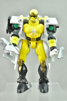 Power Rangers Ninja Storm Yellow Wind Triple Zord Morphin Lion | eBay