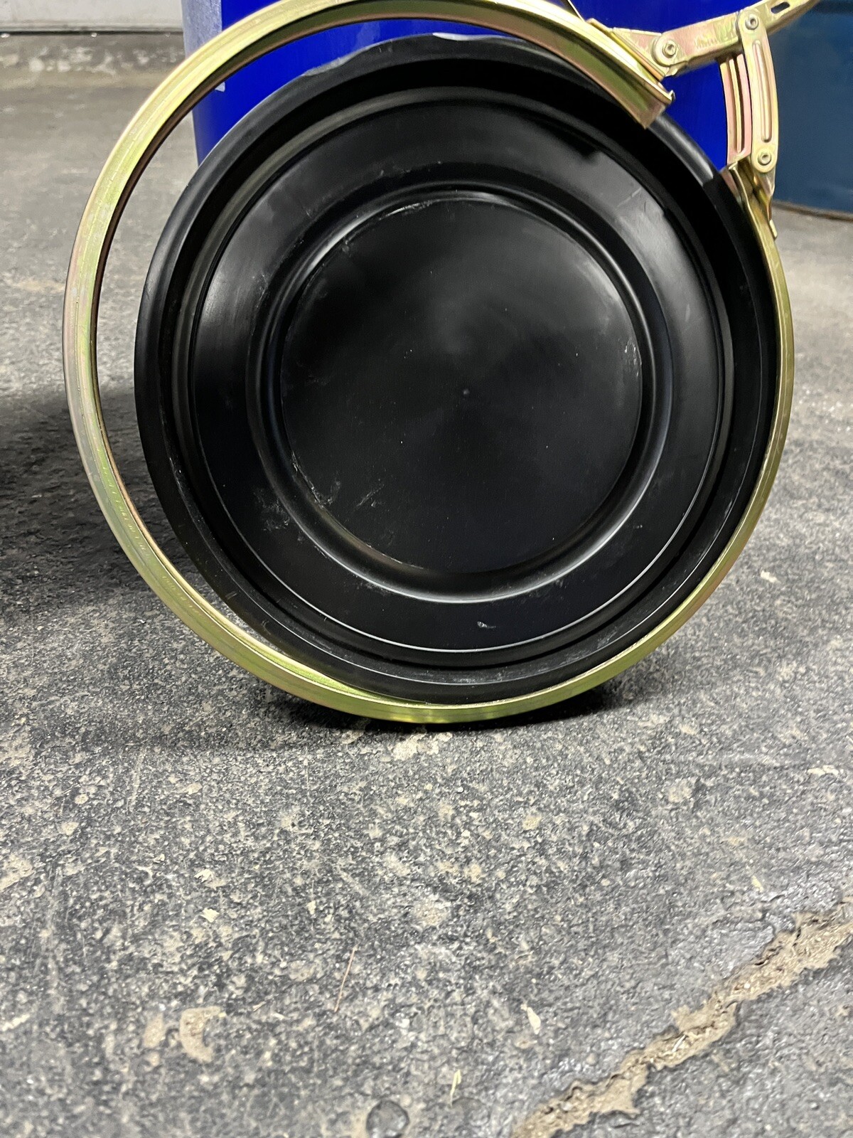 Plastic Barrels, 2pk, 10 Gallon Barrel With 2 Handles, Locking Ring And ...