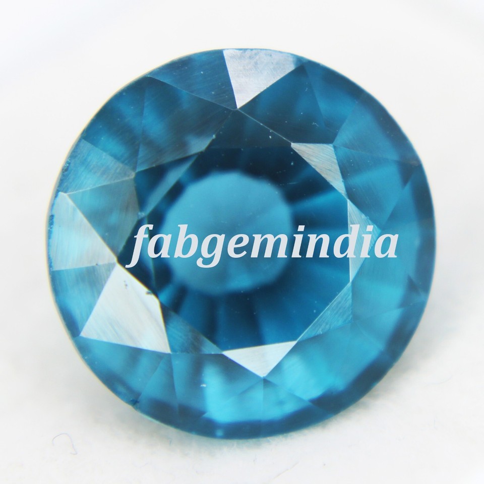 9.95 Ct Natural Paraiba Tourmaline Round Cut Certified Loose Gemstones ...
