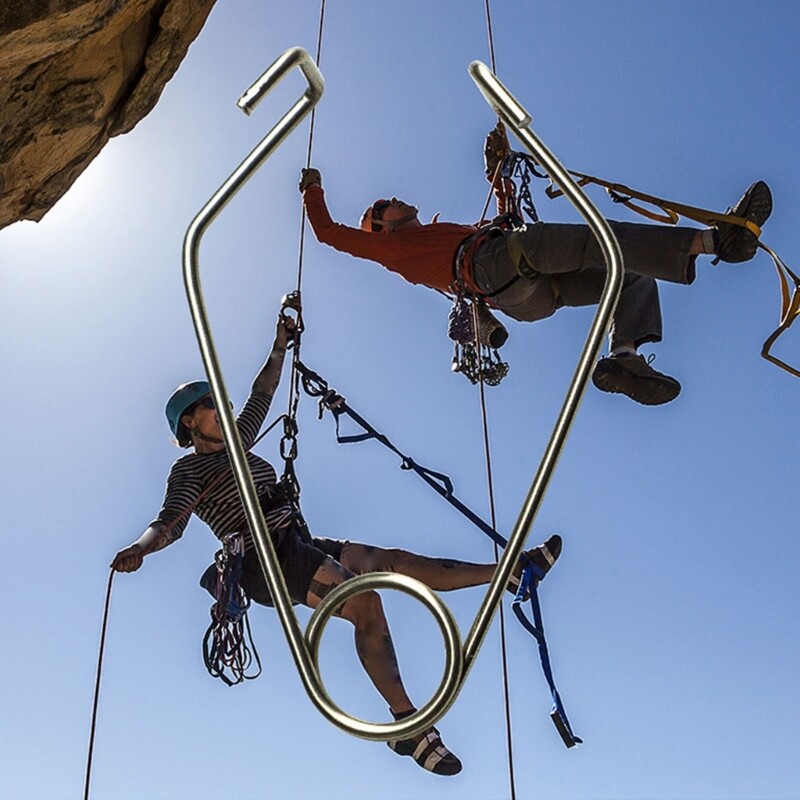 2Pieces Versatile Rope Sturdy Clip Climbing Rope Cord Fastener for ...