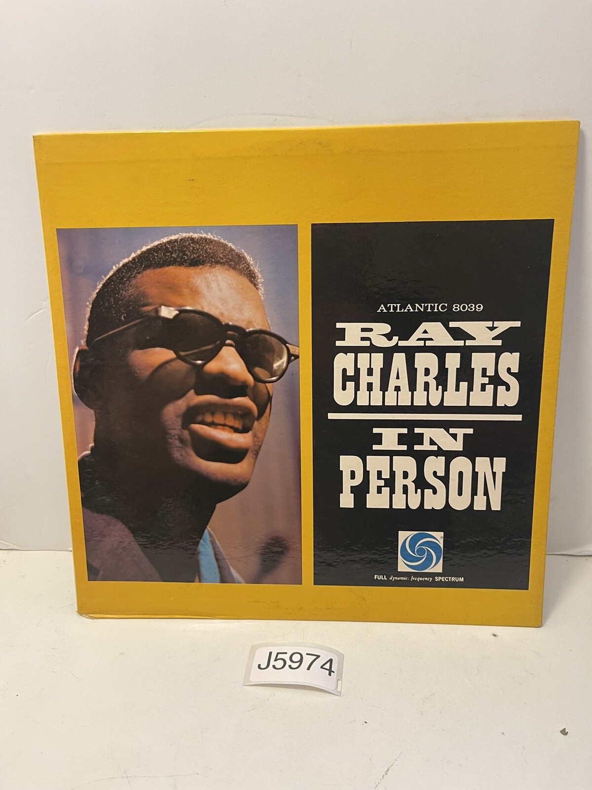 RAY CHARLES In Person ATLANTIC LP Mono | eBay