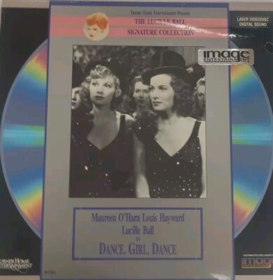 Dance Girl Dance (LASERDISC Lucille Ball Maureen O'Hara) CLASSIC MOVIE ...