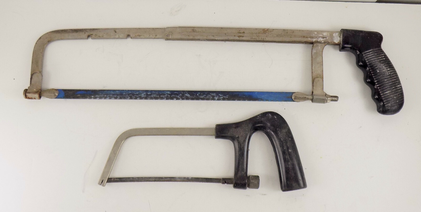 1980'S STANDARD Hacksaw+SMALL SAW 2- LOT HAND TOOLS WOODSHOP ...