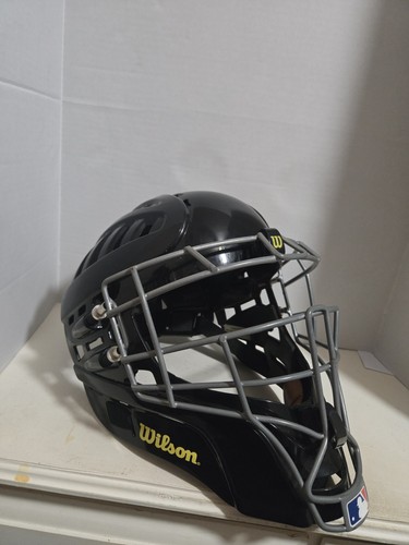 Wilson Shock FX 2.0 Matte Umpire Helmet Black Sz 7-7 1/2 | eBay