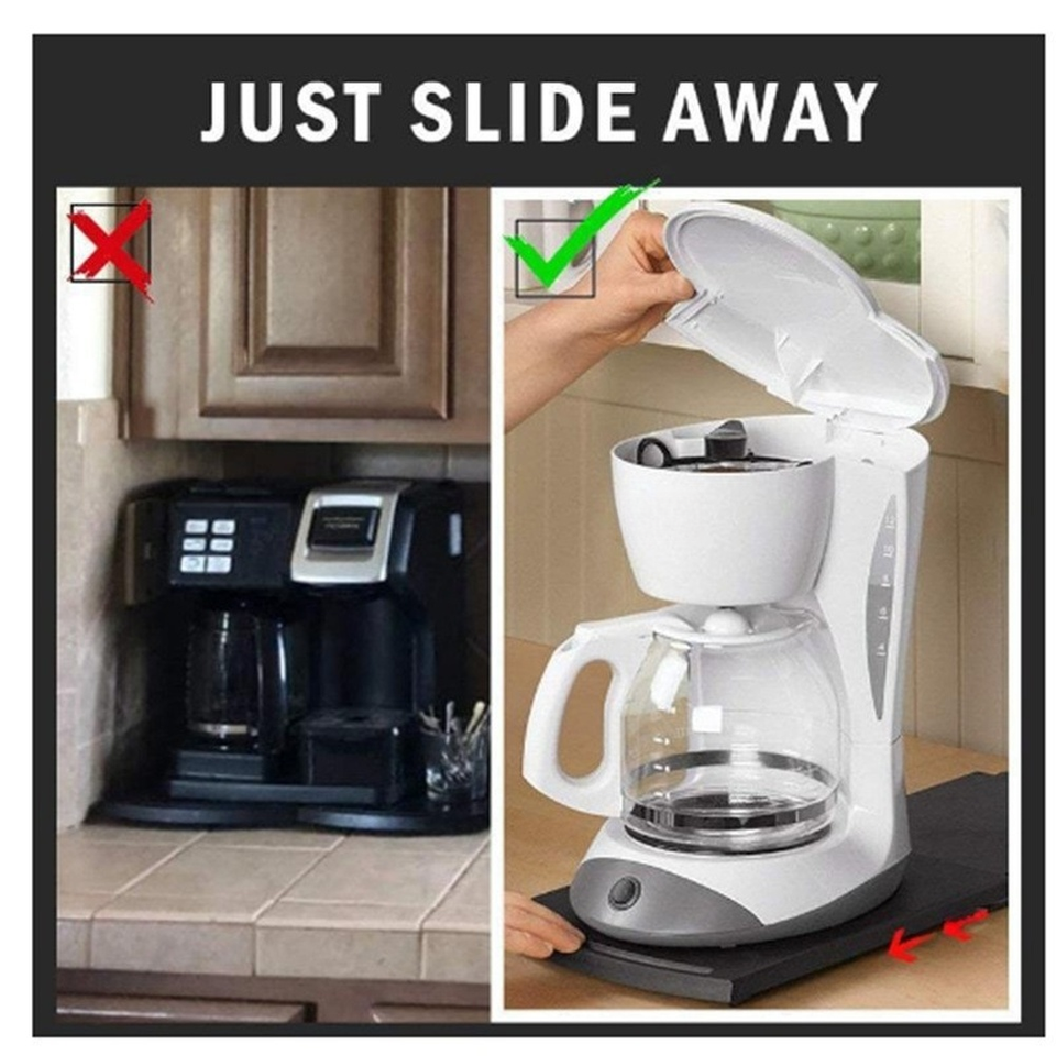 Coffee Maker Slide Home Coffee Station Smooth Rolling Wheels For ...