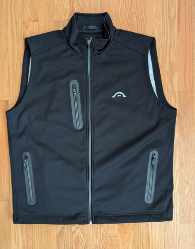 Zero Restriction Tour Series Vest Men XL Grid Fleece Lined Golf ...