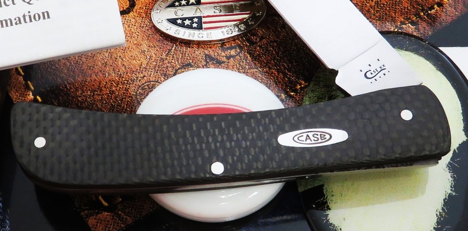 Case XX Carbon Fiber Sodbuster Knife 2012 SUPER RARE Mint In Original ...